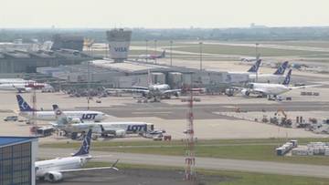 Lotnisko Chopina. Incydent z udziałem samolotu. Wstrzymano wszystkie loty - PolsatNews.pl