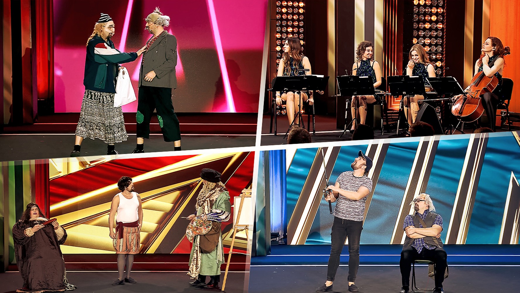 „Gwiazdy Kabaretu”: Złota rączka i rekwizyty - tv4.pl