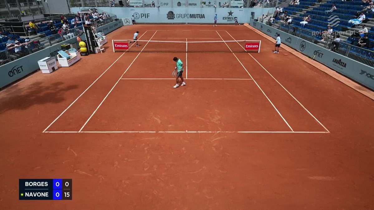 Nuno Borges - Mariano Navone. Skrót meczu - PolsatSport.pl