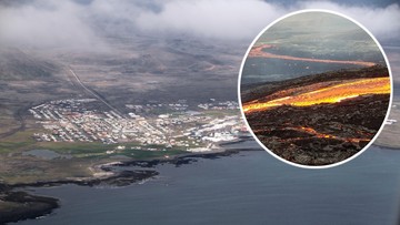 Islandia. Ewakuacja miasta w związku z erupcją wulkanu - PolsatNews.pl