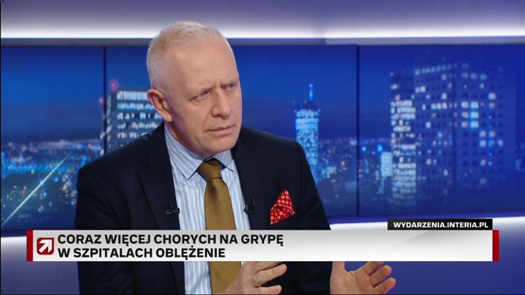 "Gość Wydarzeń". Dr Michał Sutkowski: "Powikłania po grypie zabijają ...