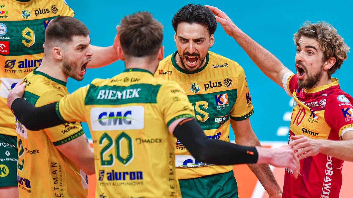 Aluron Warta Zawiercie - ZAKSA Kędzierzyn-Koźle na żywo. PlusLiga ...