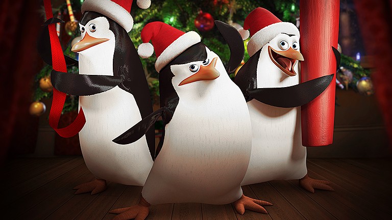 Pingwiny z Madagaskaru: Misja świąteczna - film - Polsatfilm.pl