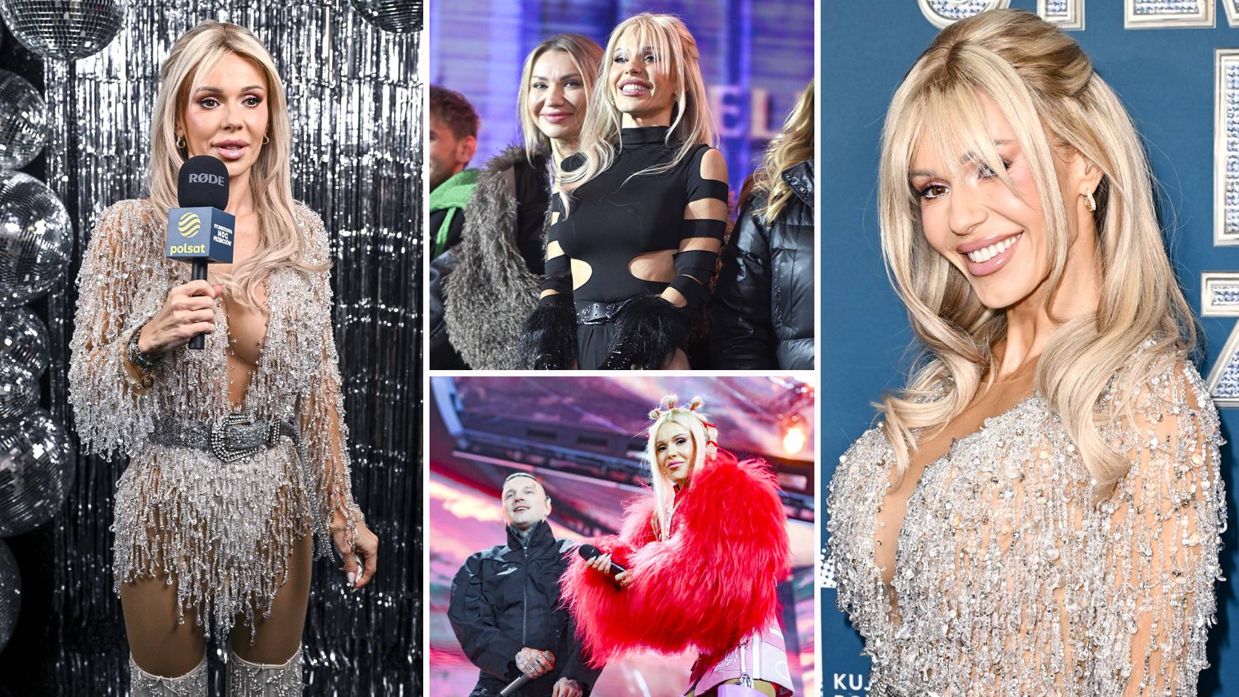 Doda olśniewająca w każdej odsłonie na Sylwestrze Polsatu - Polsat.pl
