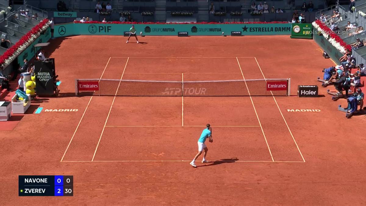 Mariano Navone - Alexander Zverev. Skrót meczu - PolsatSport.pl